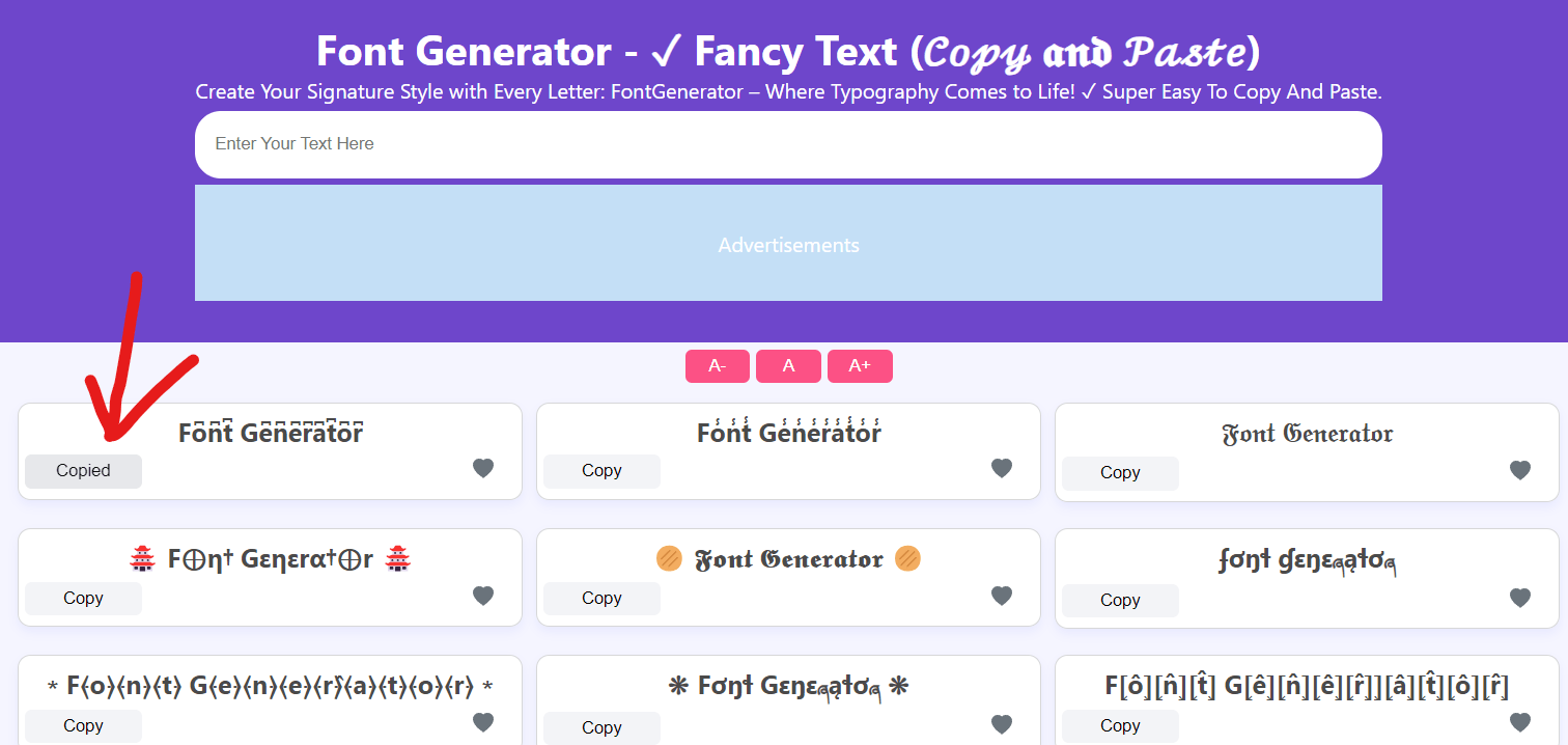 Font Style Copy Paste - ℂ𝕠𝕠𝕝 & 𝓕𝓪𝓷𝓬𝔂 Text Fonts